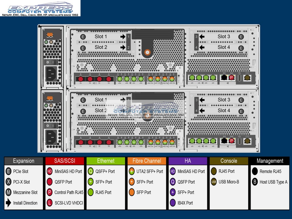 Netapp AFF8080A Filer Dual controller ALL FLASH TRANSFERABLE AFF8080 ...
