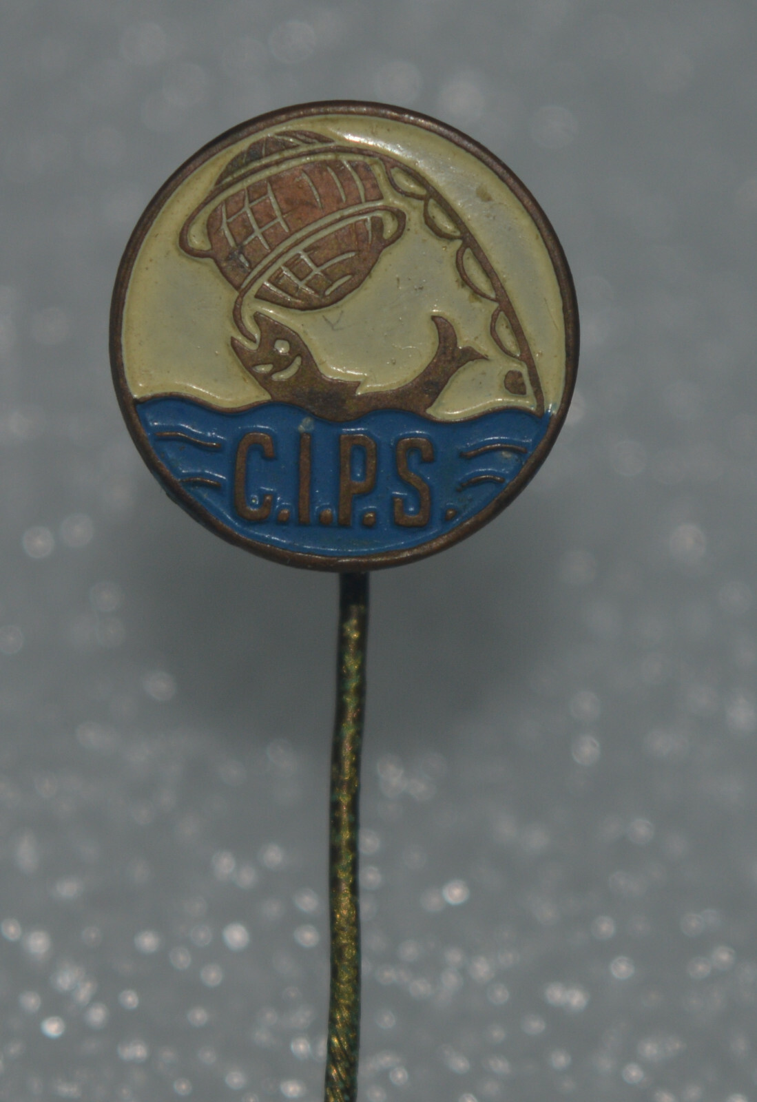 CIPS International Confederation of Sport Fishing Anstecknadel Pin ...