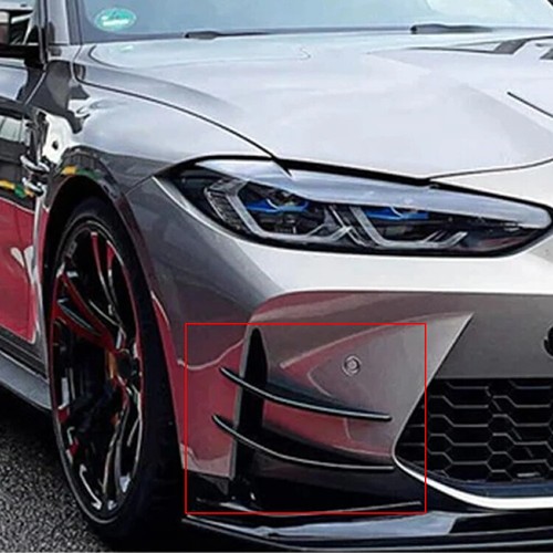 4X Carbon Fiber Front Bumper Side Canards Splitter For BMW G80 M3 G82 G83 M4 21+ | eBay