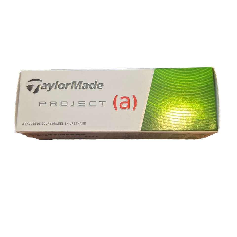 Taylor Made Project (a) Golf Balls White 3-Pack New in Box | eBay