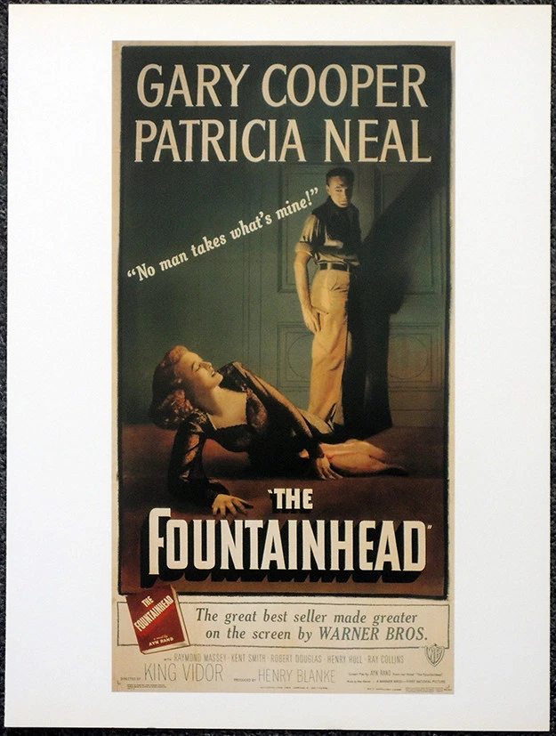 The Fountainhead Movie Poster