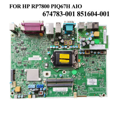 FOR HP RP7800 PIQ67H AIO Motherboard Tested 100% 674783-001 851604-001 ...