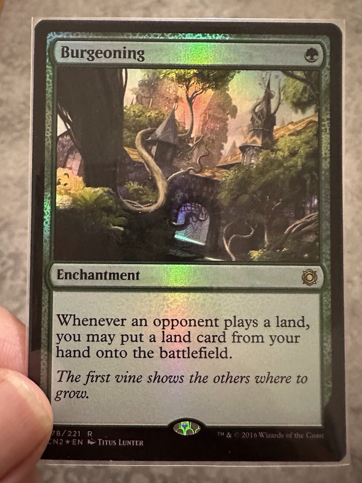 Magic the Gathering - MTG - Burgeoning - Conspiracy: Take the Crown ...