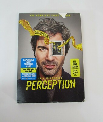 Perception: The Complete First Season DVD, 2013, 2-Disc Set ...