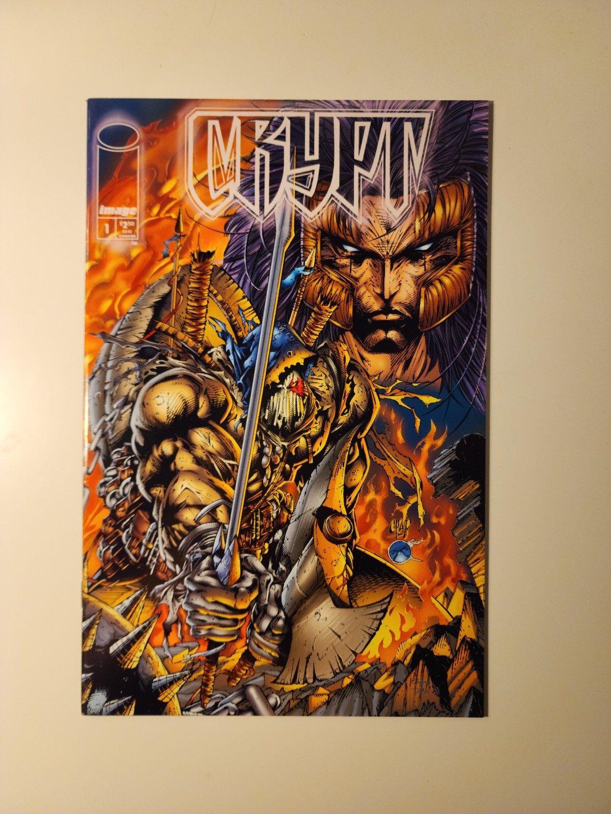 Crypt #1 Image 1995 VF Cover by Chap Yaep and Danny Miki | eBay