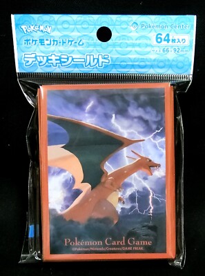 Pokemon Card Official Card Sleeve Soaring Charizard (64) Japanese | eBay