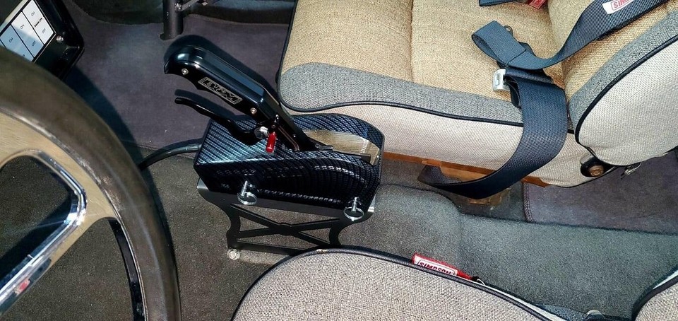 Sheldon Machine 5 in. Tall Tunnel Mount Shifter Stand | B&M, Hurst, TCI ...