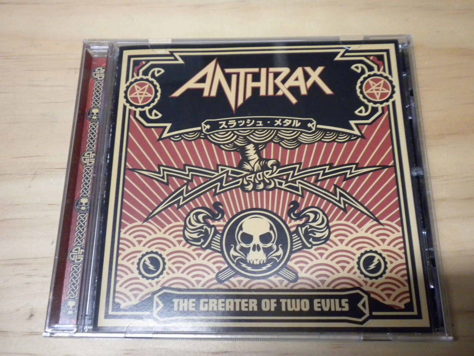 Anthrax - The Greater Of Two Evils - Sanctuary Manufactured BMG 2004 CD ...