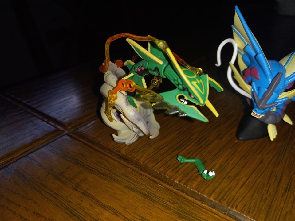 Pokémon Mini Figure Lot: Mega Latios Mega Gyarados Mega Raquaza *look ...