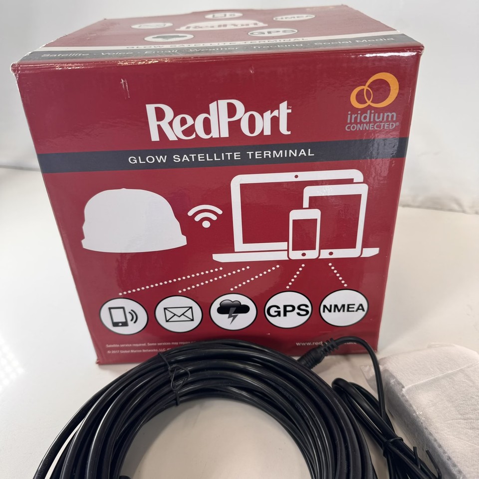 RedPort Glow Satellite Wi-Fi Iridium Connected Terminal - BLEM | eBay UK