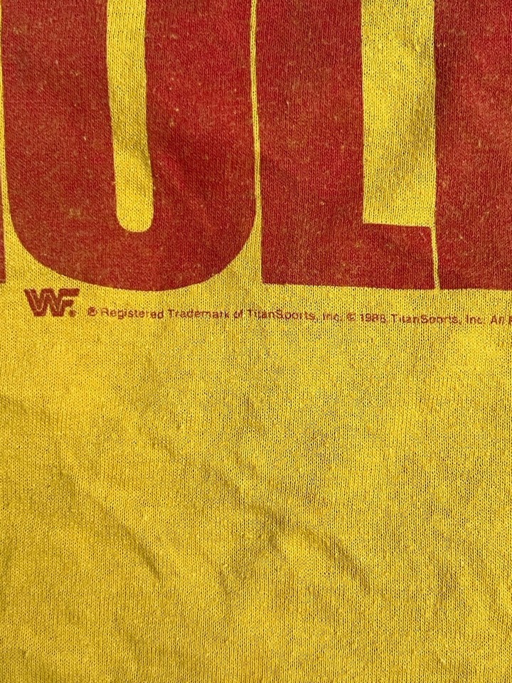 Vintage 1988 WWF Hulk Hogan Hulk Rules Shredded T-Shirt Unisex Size ...