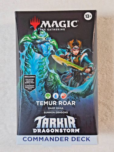 Magic the Gathering Tarkir Dragonstorm TEMUR ROAR Commander Deck - NEW ...