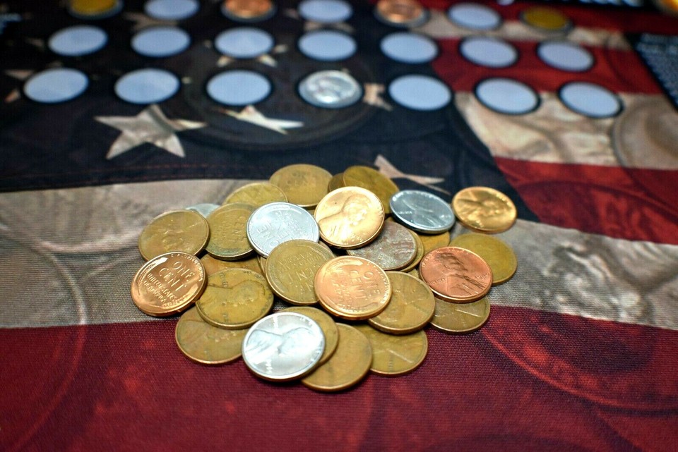11"X17" Lincoln Coin Roll Hunting Mat~Search/Collection~Soft/Safe ...