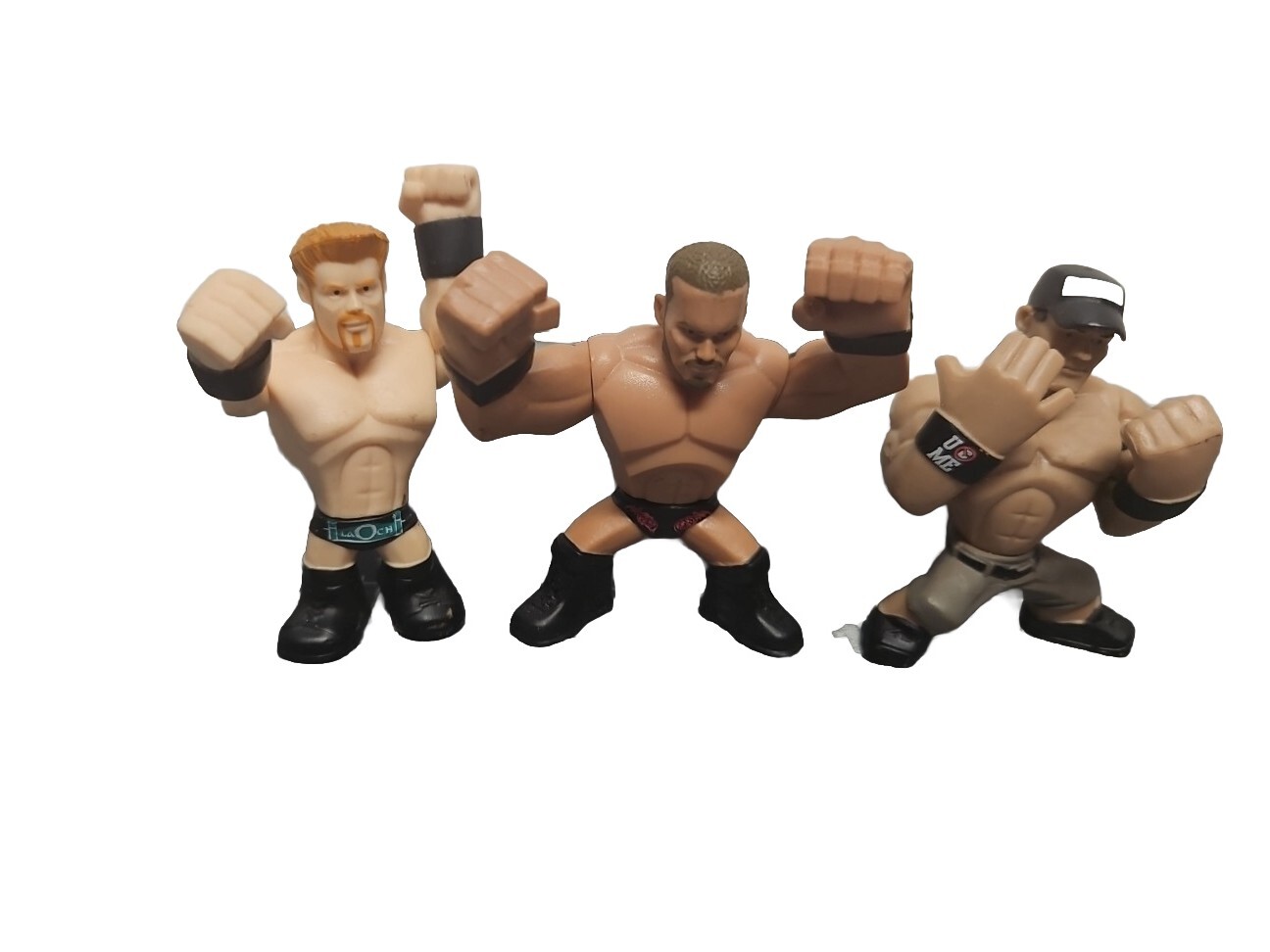 WWE WWF Rumblers 2“ Mattel Wrestling Mini Figure WWE WWF lot of 3 | eBay