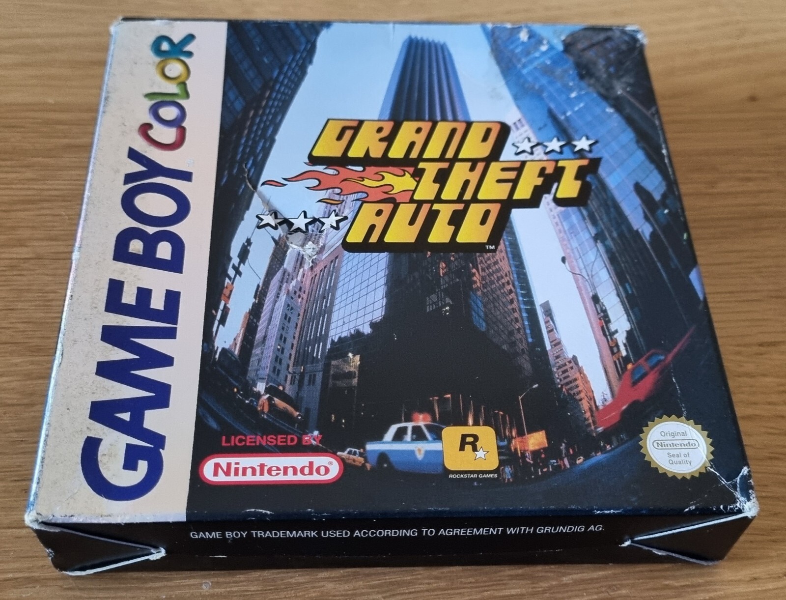 Nintendo Gameboy Color Grand Theft Auto Boxed Genuine Rare | eBay UK