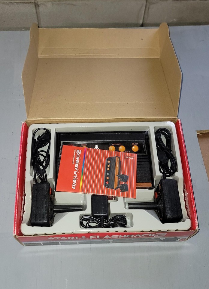 New Open Box! Atari Flashback 2 Classic Game Console with 40 Built in ...