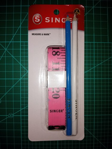 Singer 120" Soft Tape Measure with Marking Pencils Combo Measure Mark ...