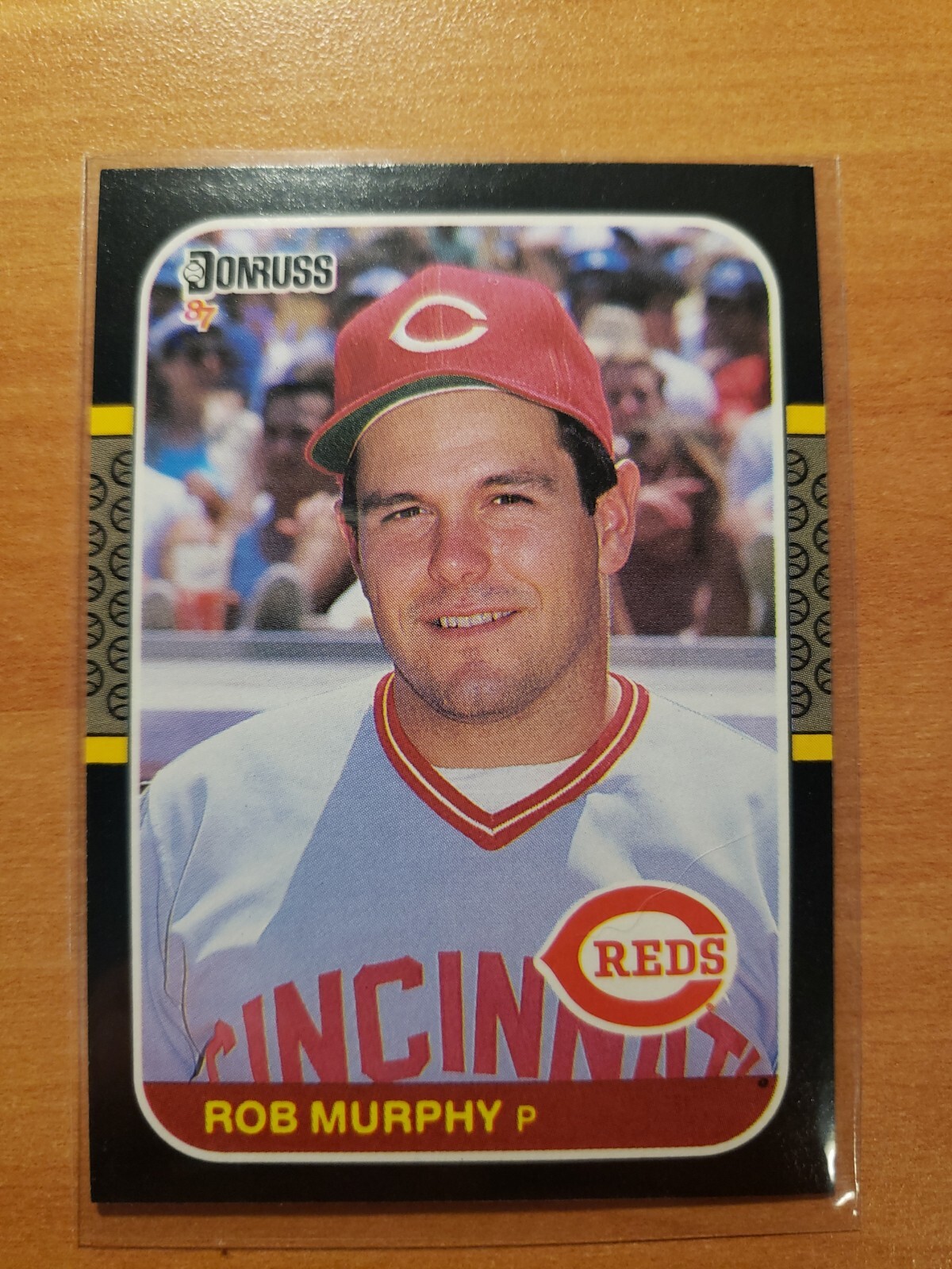 1987 Donruss #452 Rob Murphy - Cincinnati Reds - MLB - Freshly Pulled ...