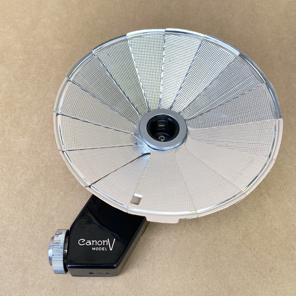 Canon Flash Unit Model V For Canon Rangefinders W/ Leather Case ...