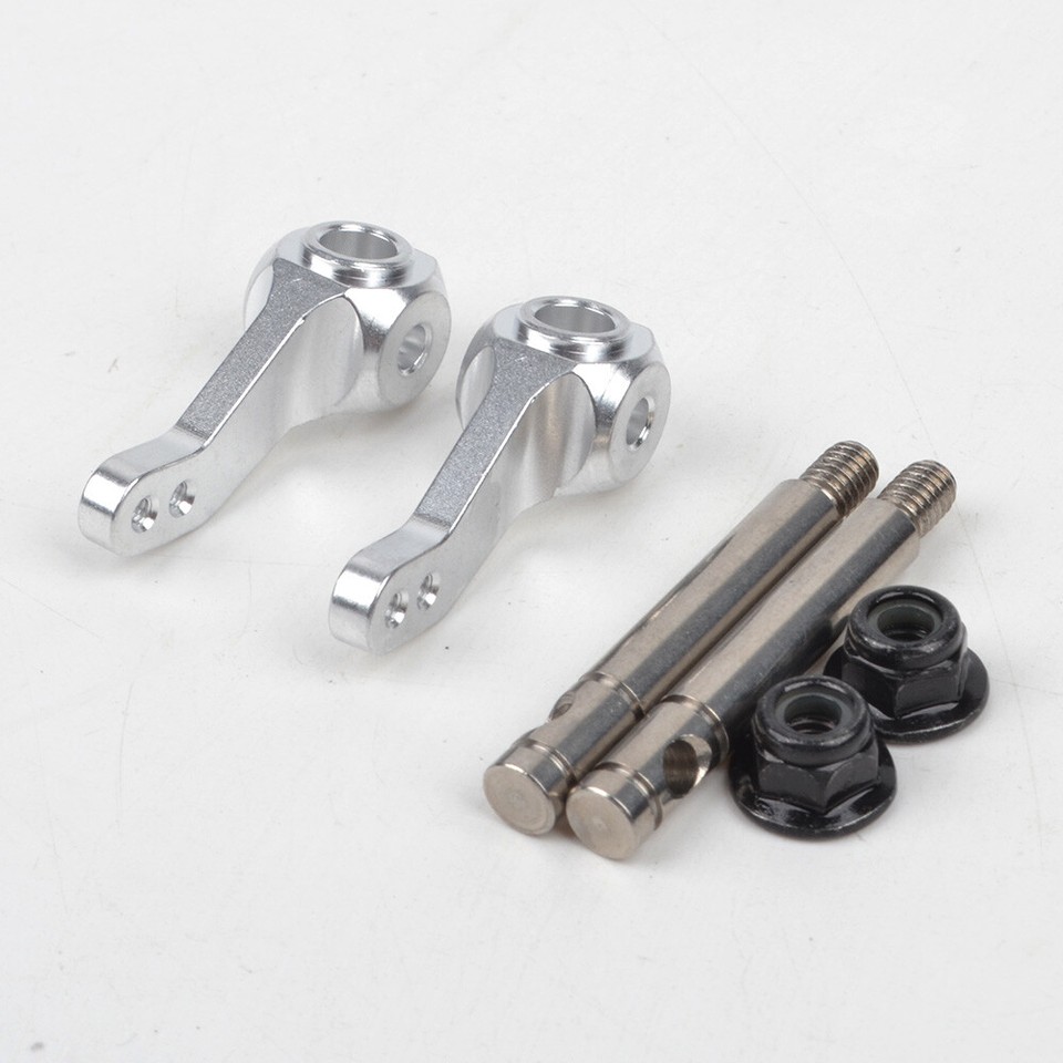 Aluminum Front Steering Knuckle Kit Upright for Tamiya Lunch Box CW01 ...