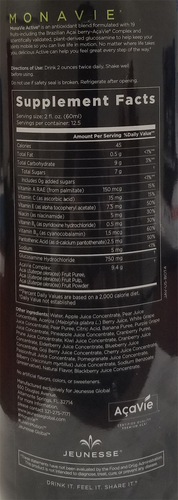 Monavie Active - 1 Case / 4 Bottles - Use by Date: 12/2025 | eBay