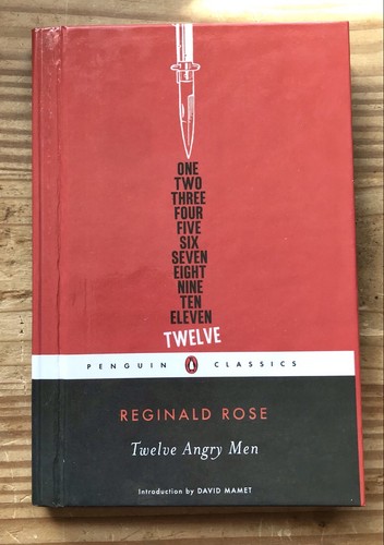 Vintage Hardcover Penguin Classics Twelve Angry Men Reginald Rose Play ...
