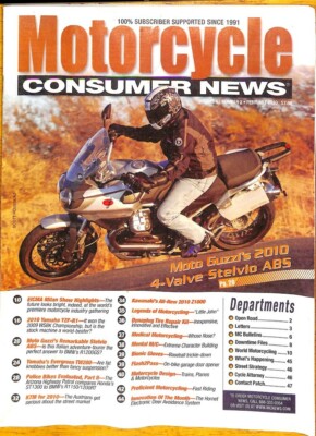 Motorcycle Consumer News, February 2010 | eBay