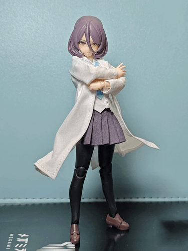 Custom 1/12 Female Soldier Clothes Doctor Suit Model for 6'' Figma shf ...