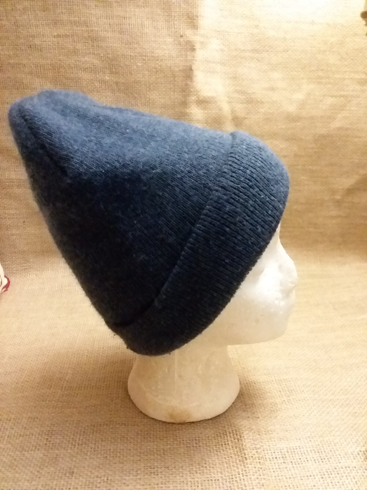 VINTAGE Mens Large Wigwam Beanie Hat soft wool and lined BLUE | eBay