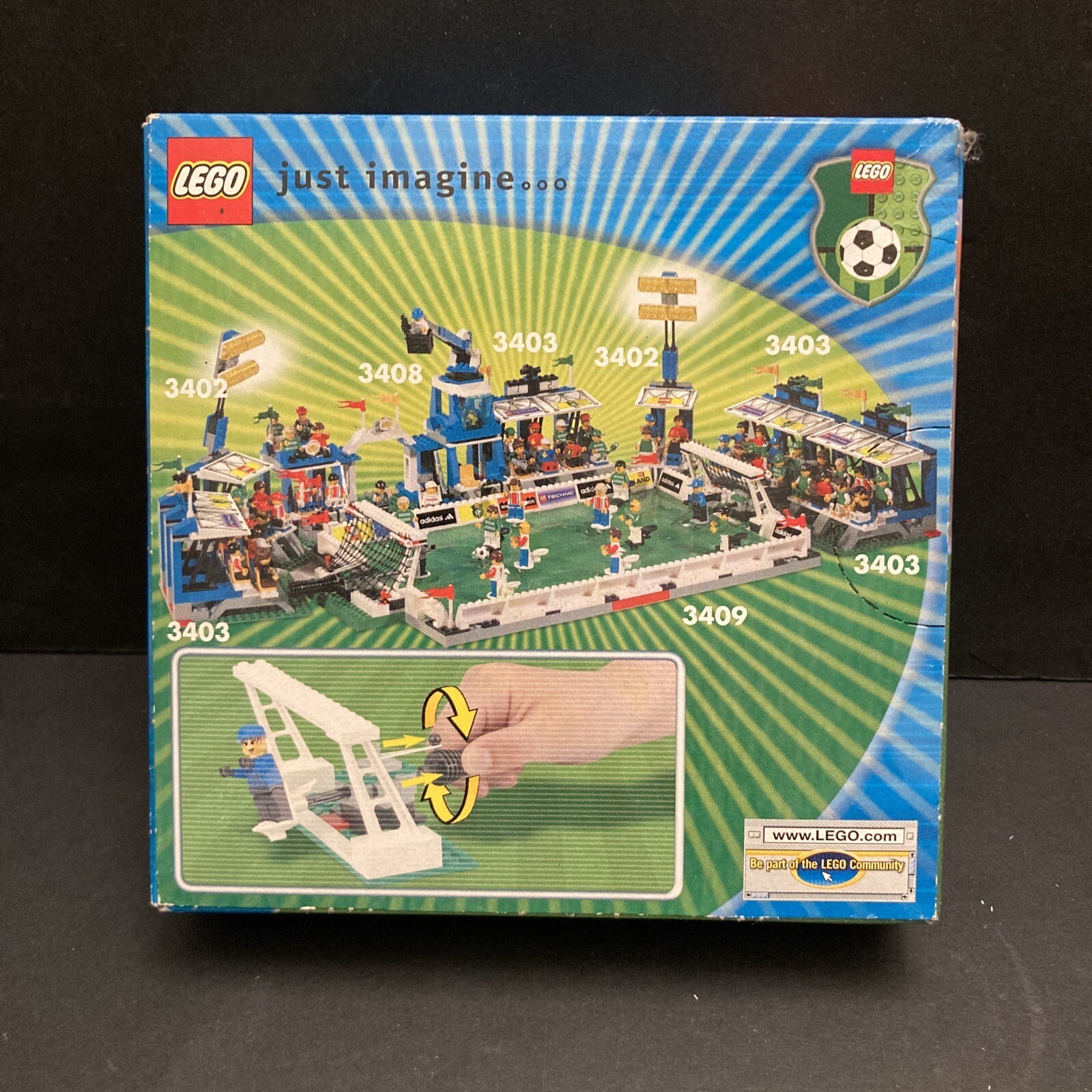 LEGO SPORT / Set 3413 Goalkeeper [New/Sealed] Vintage Football Neuf | eBay