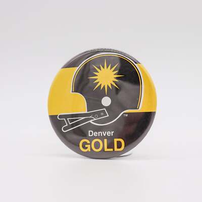 Denver Gold USFL 3 3/8” Diameter Pinback Button, Mint | eBay