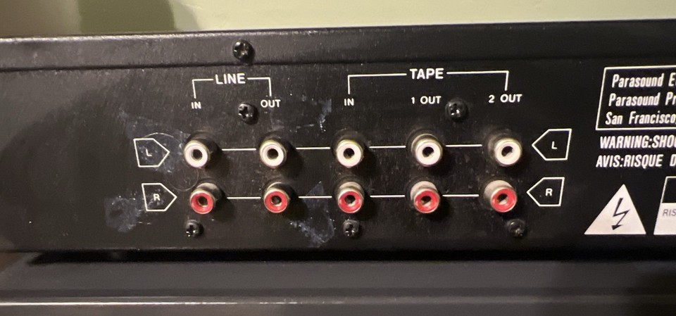 Parasound EQ-250 10-Band Stereo Equalizer—Nice | eBay