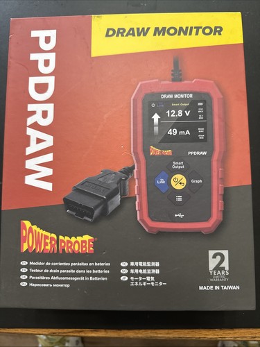 Power Probe PPDRAW Parasitic Battery Draw Drain Monitor Electrical ...
