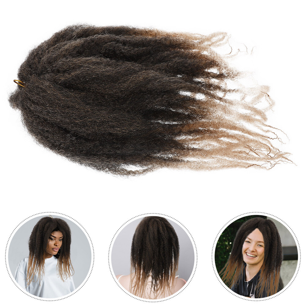 Dreadlocks Chenille Fibre Chimique Facile À Coiffer Femme | eBay