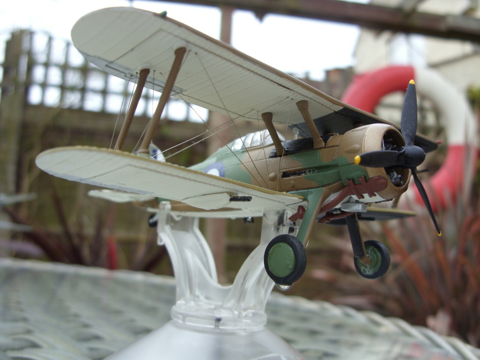 Corgi Gloster Gladiator Mk II RAF Libya 1941 Sgt R Walters 1:72 Scale ...