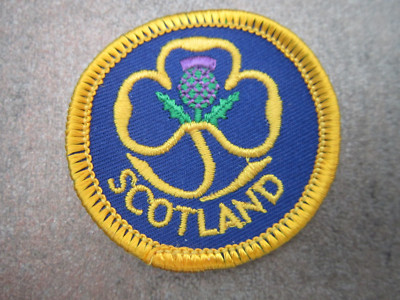 Scotland Girl Guides Cloth Patch Badge (L3K) | eBay UK