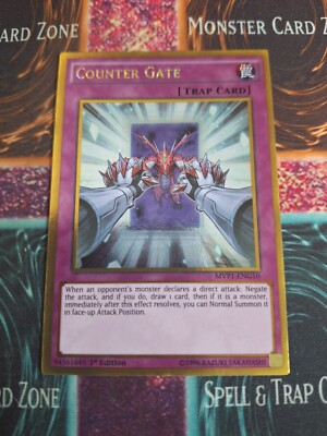 Yu-Gi-Oh! Counter Gate MVP1-ENG10 Gold Rare 1st Edition Near Mint | eBay