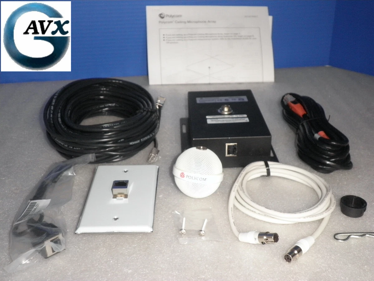 Polycom Ceiling Microphone Array White Primary | Shelly Lighting