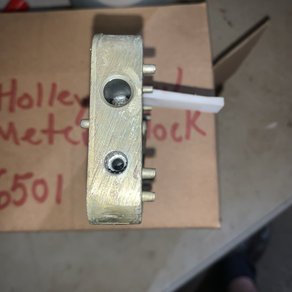 Holley Meter Block 6501 | eBay