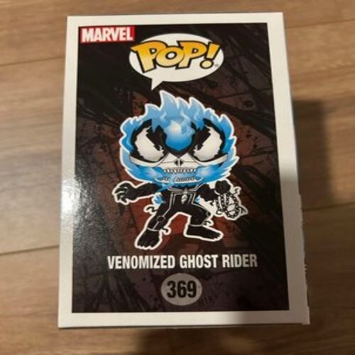 Funko Pop! Marvel - Venomized Ghost Rider Blue Exclusive #369 | eBay