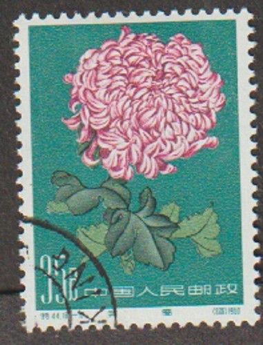 CHINA 1960 CHRYSANTHEMUM flower stamp | eBay