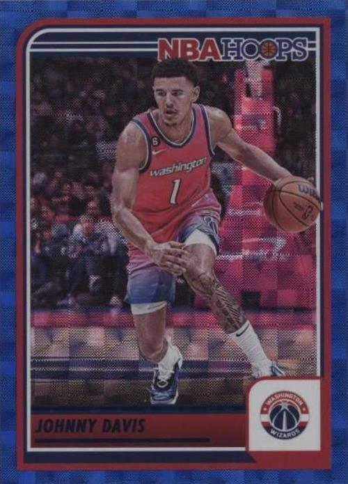2023-24 Panini NBA Hoops - Johnny Davis #169 Hyper Blue for sale online ...