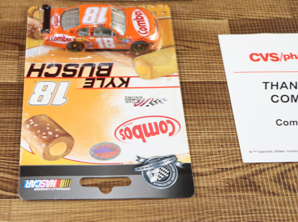 2008 Action Silver Series NASCAR COMBOS 1:64 Kyle Busch #18 Diecast ...