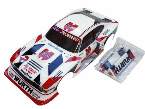 TAMIYA OEM FORD ZAKSPEED CAPRI Gr.5 ULT TT-02 PAINTEDPAINTED BODY 1/10 ...