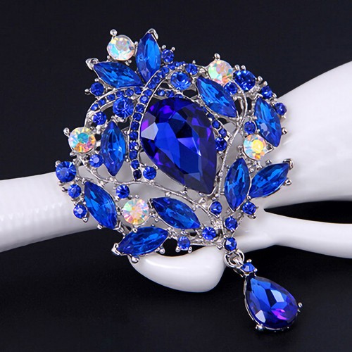 Badge Luxury Wear-resistant Elegant Pin Brooch Rhinestones | eBay