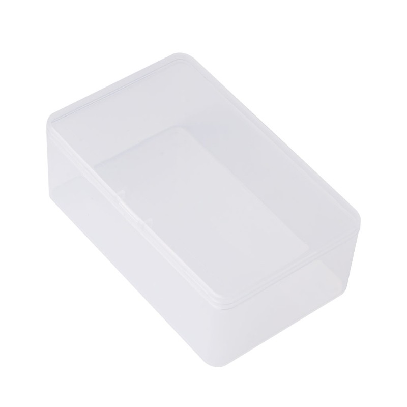Rectangular Plastic Clear Storage Box Jewelry Beads Collection ...