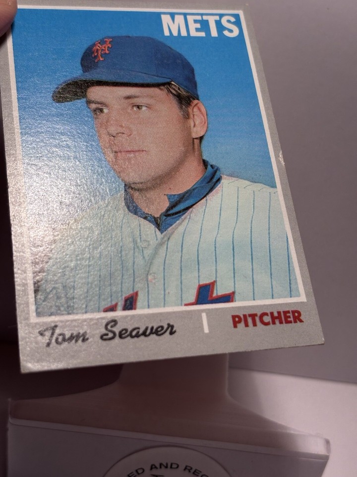 1970 Topps Tom Seaver # 300 New York Mets Raw Ungraded Card Vintage | eBay