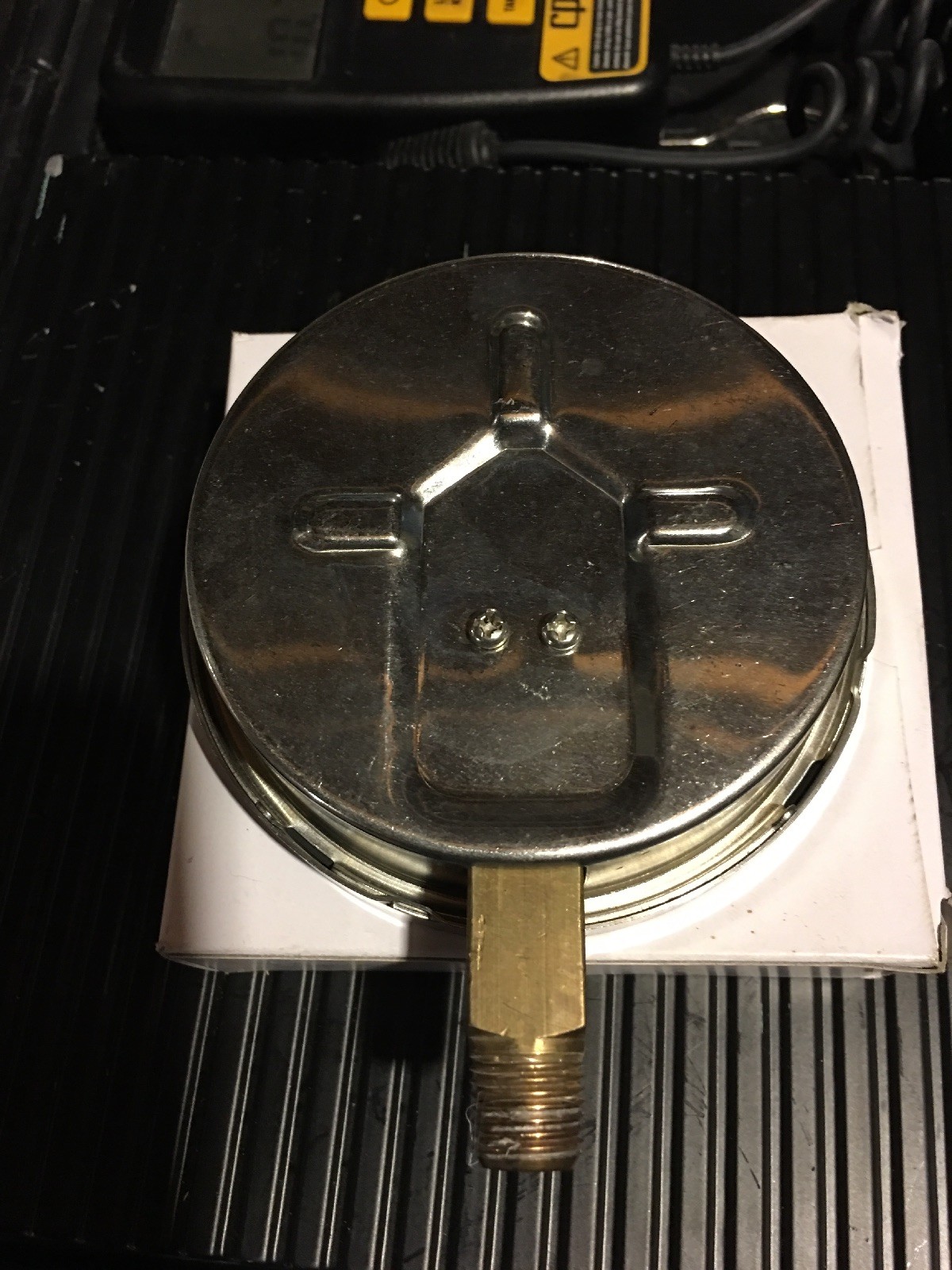 Simplex Grinnell Pressure Gauges W-101 Stainless Steel Case Brass Tube ...