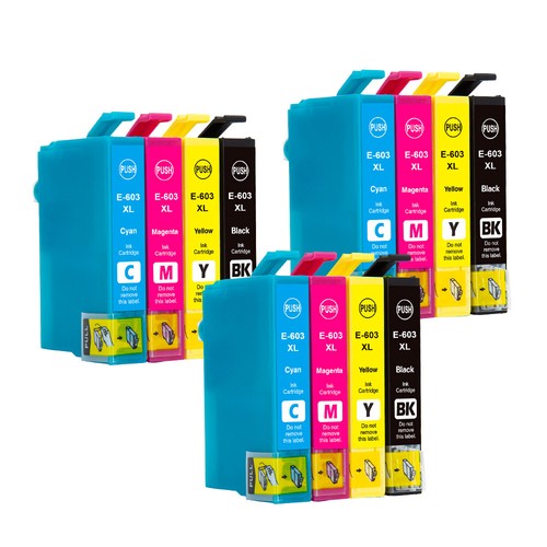 Ink Cartridges 603XL for Epson WF-2830 WF-2835 WF-2850 WF-2870 WF-2810 ...