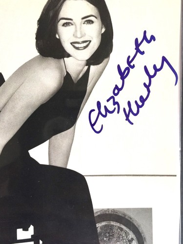 Elizabeth Hurley IN-PERSON Autograph Photo | eBay